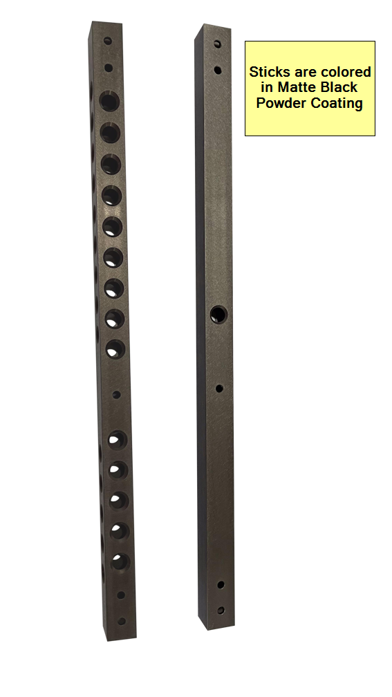 REPLACEMENT 1" STICK SQ TUBE – Beast Gear